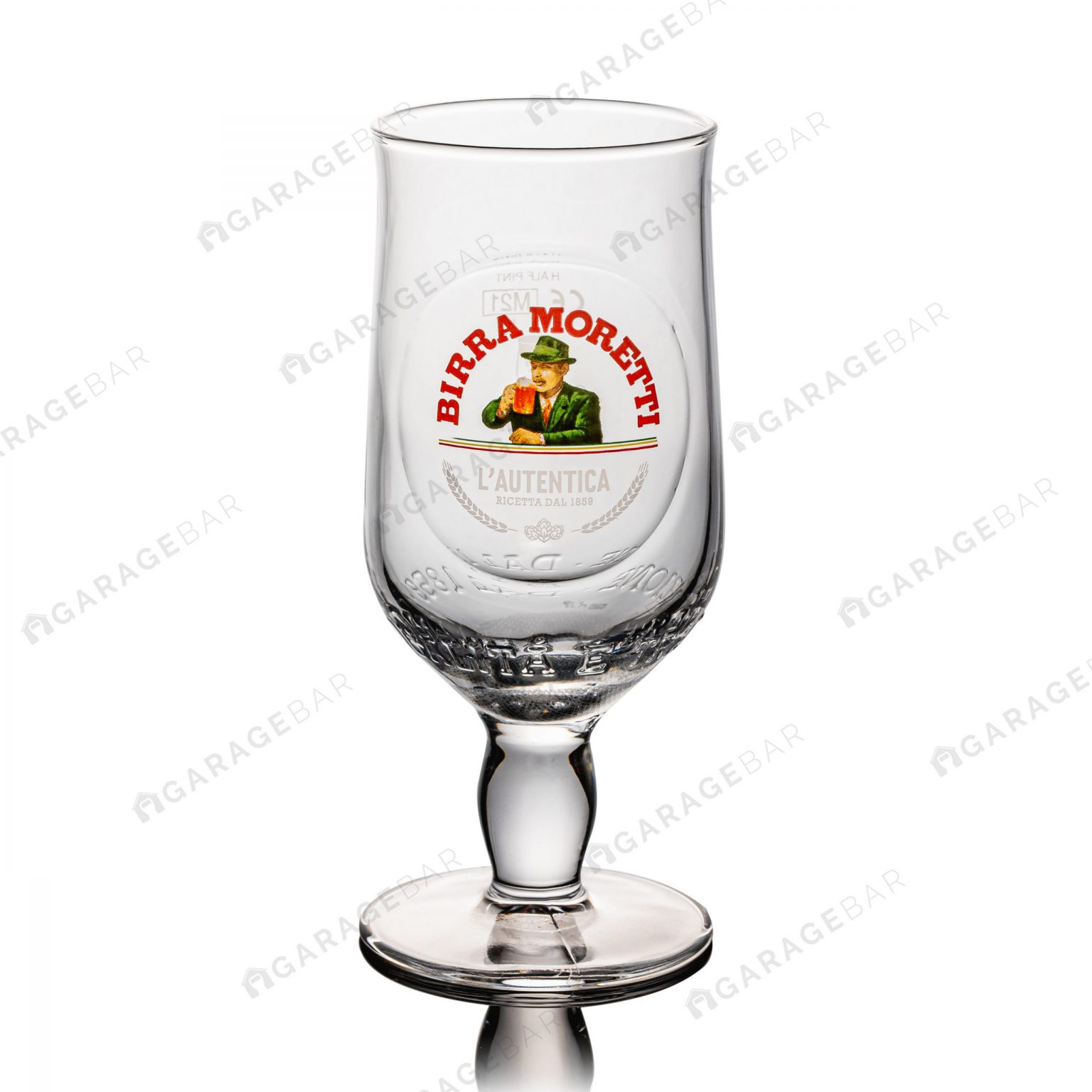 Buy Birra Moretti Glasses Online | GarageBar