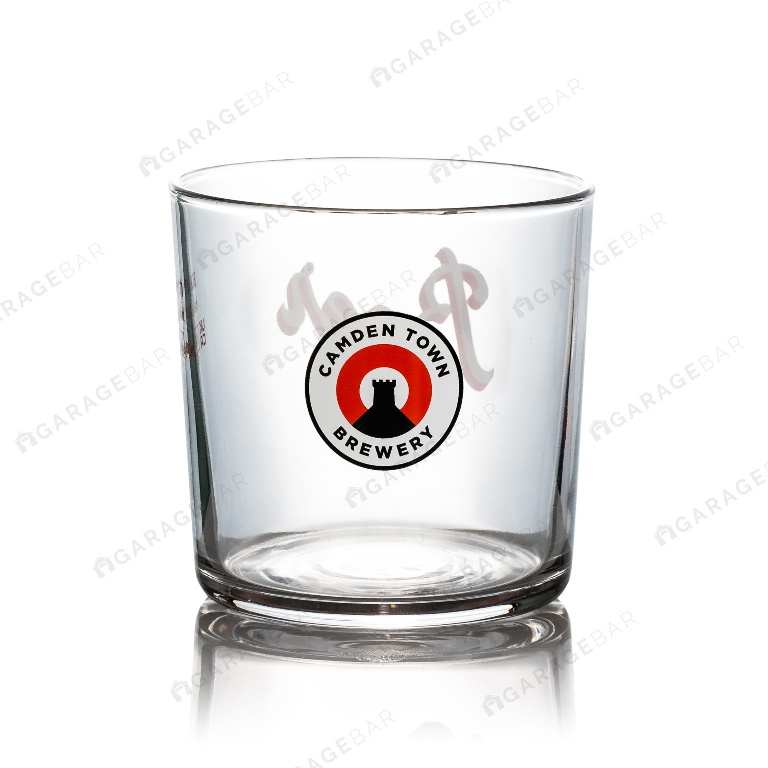 Camden Town 'Jack' Beer Glass - Half Pint/10oz - GarageBar
