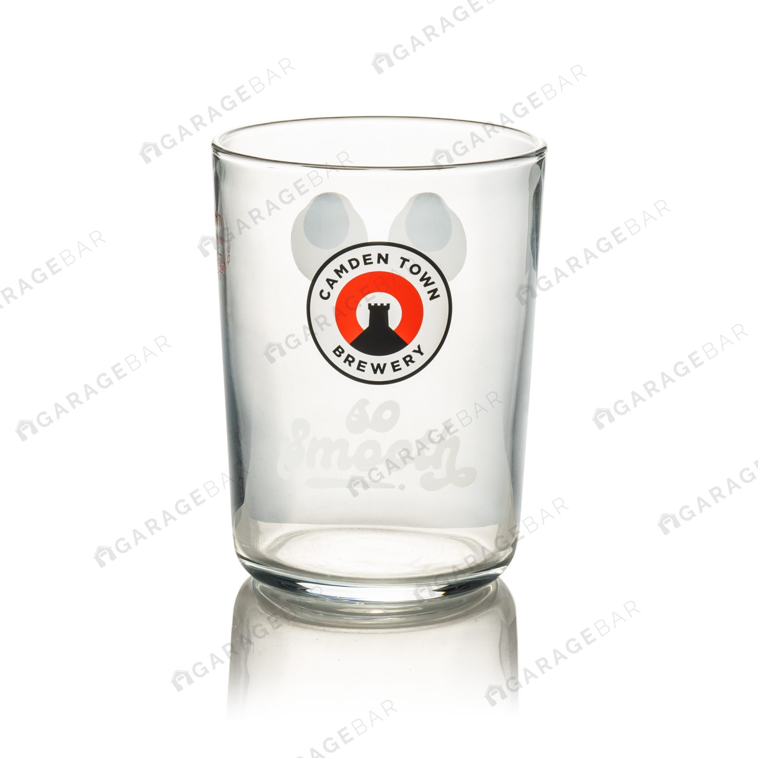 Camden Town 'Jack' Stout Beer Glass - Pint/20oz - GarageBar
