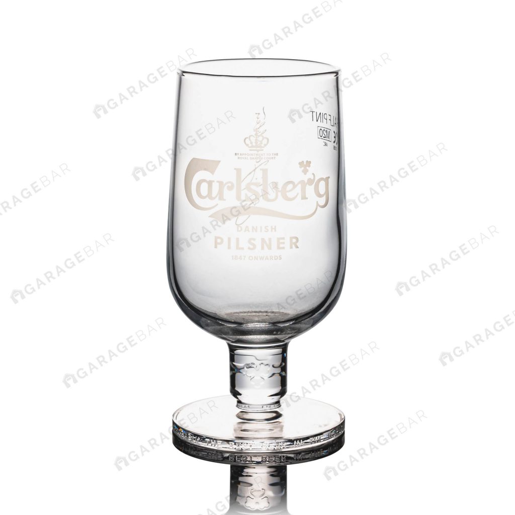 Carlsberg Pilsner Beer Glass - Half Pint/10oz - GarageBar