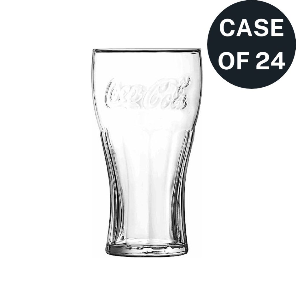 24x Coca-Cola Coke Georgian Clear Glass - 45cl/16oz (Wholesale ...