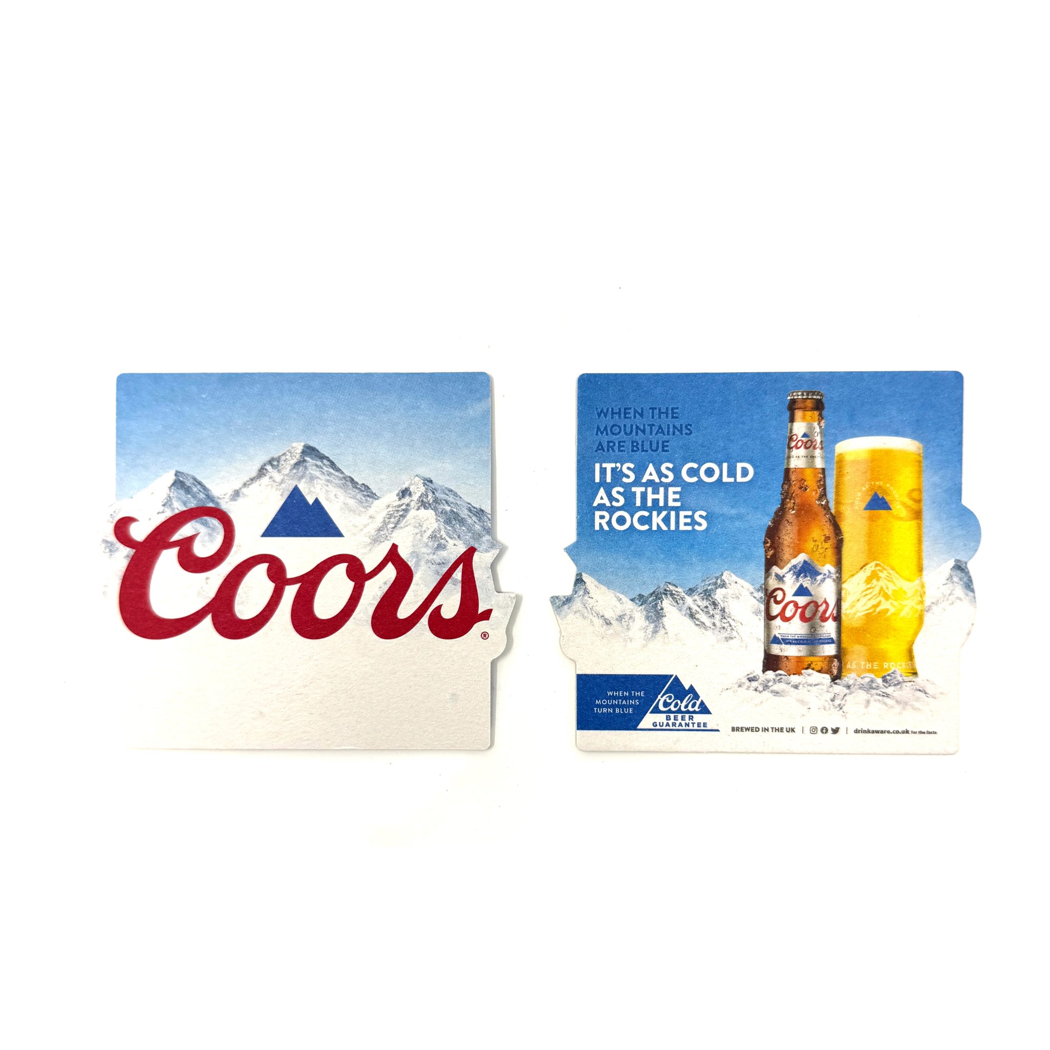 Coors Beer Drip Mats - GarageBar