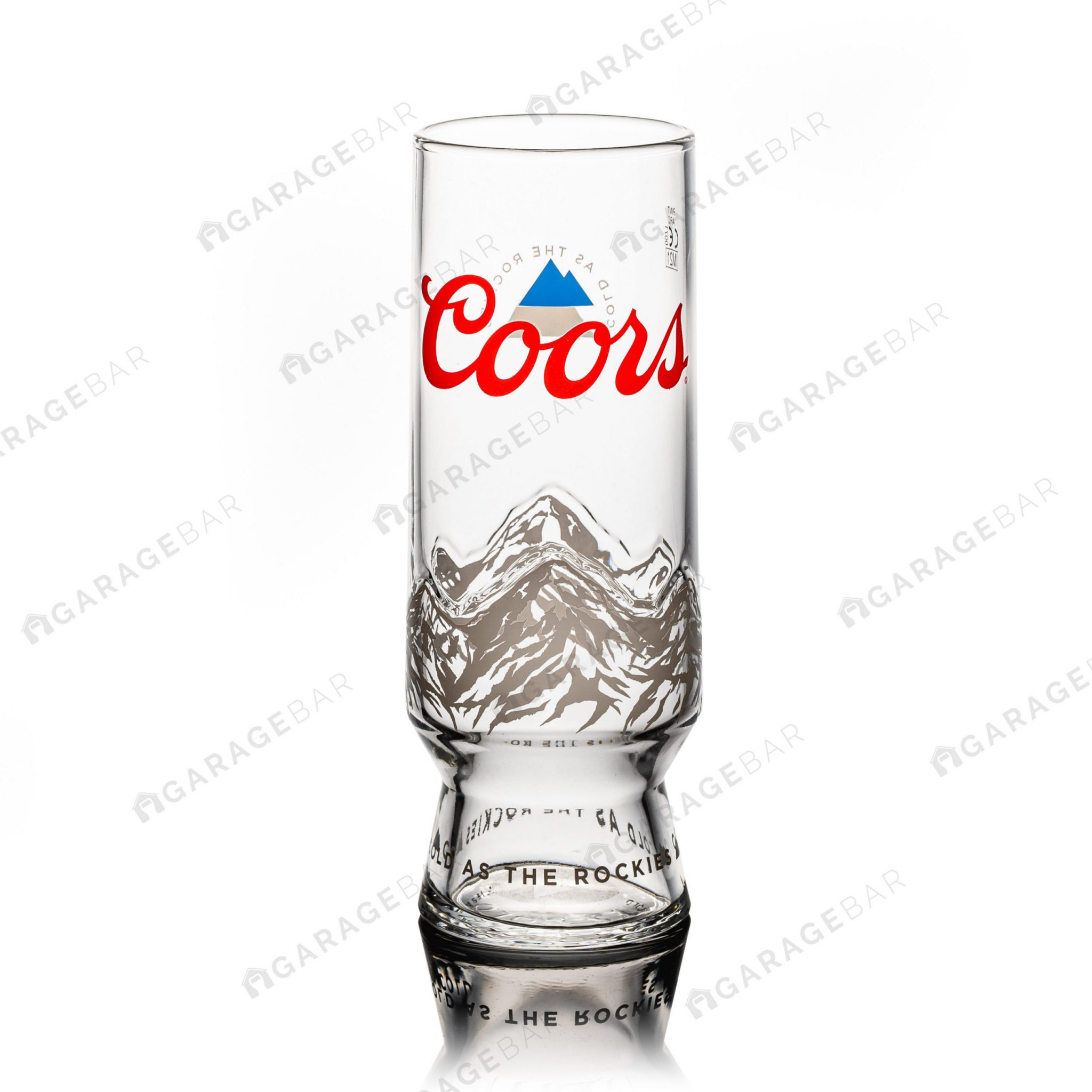 Coors Mountain Cold Activated Beer Glass - Pint/20oz - GarageBar