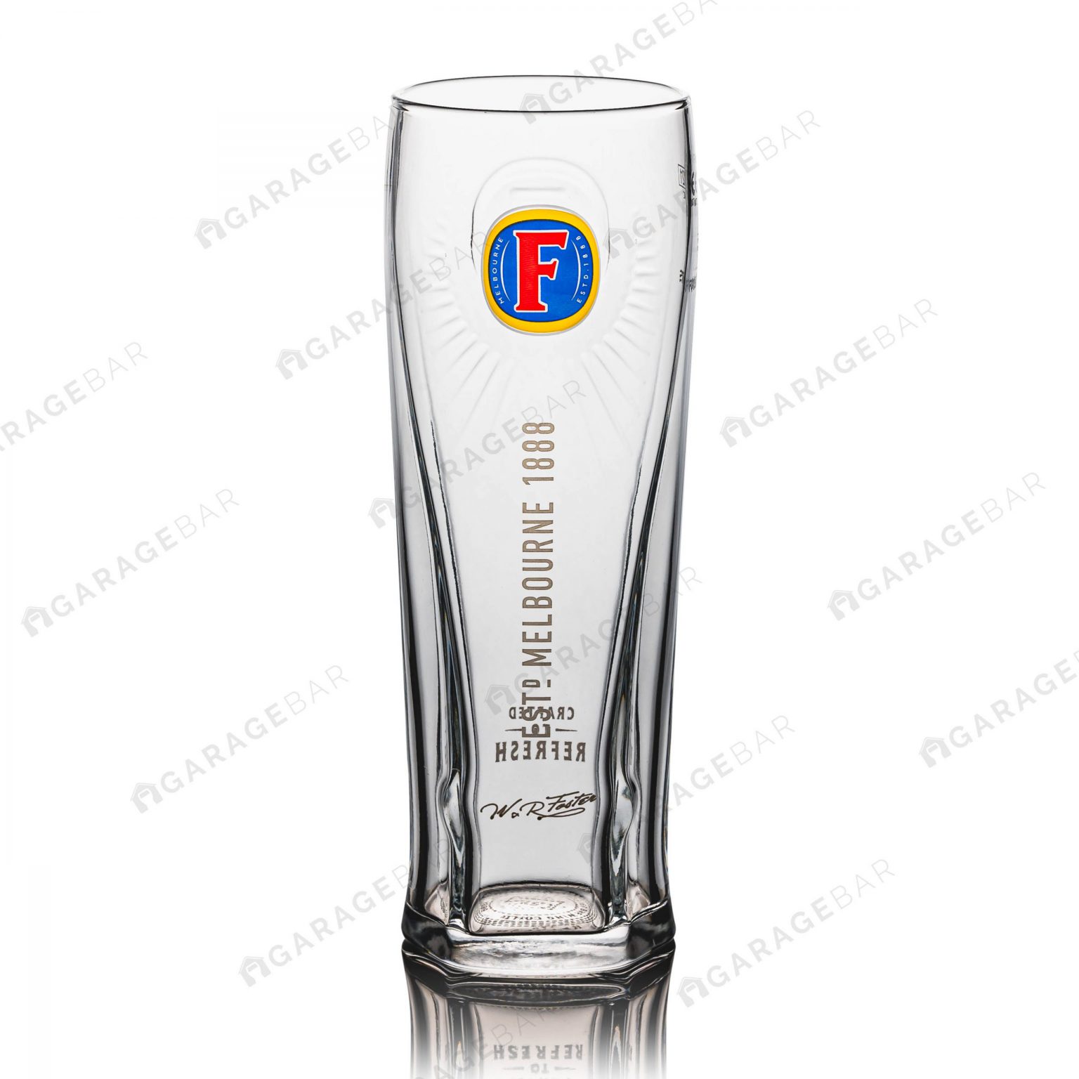 Carling Beer Glass - Pint/20oz (Interlocking/Easy Carry) - GarageBar