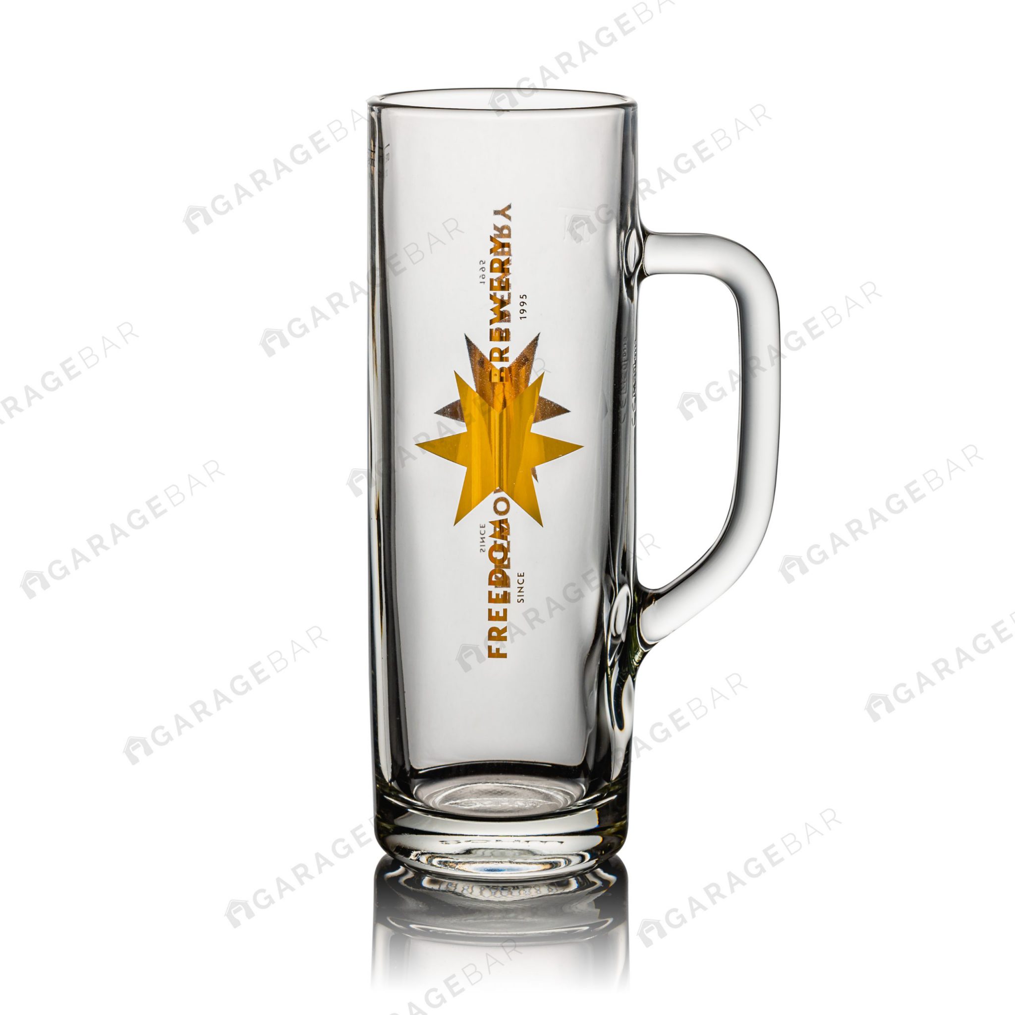 Freedom Brewery Tankard Beer Glass - Pint/20oz - GarageBar