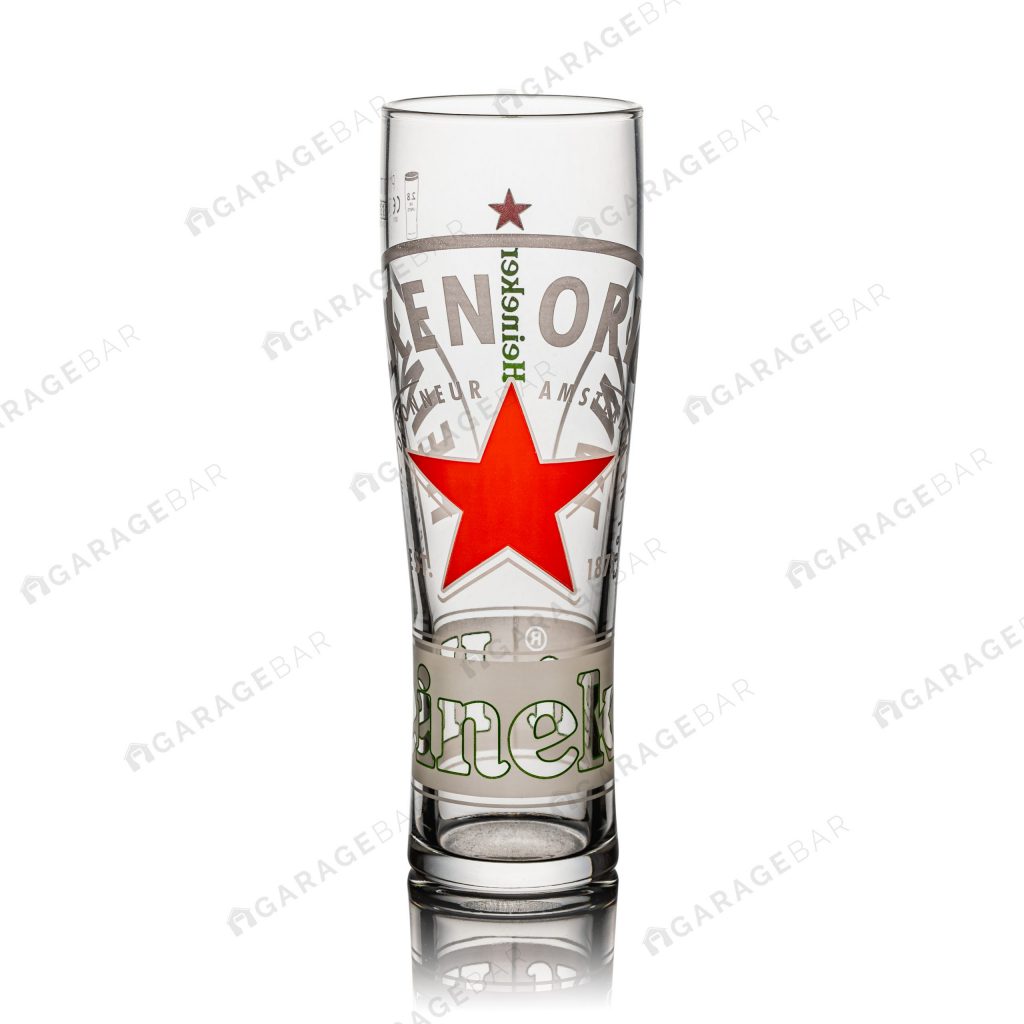 Branded Heineken Beer Glasses | GarageBar
