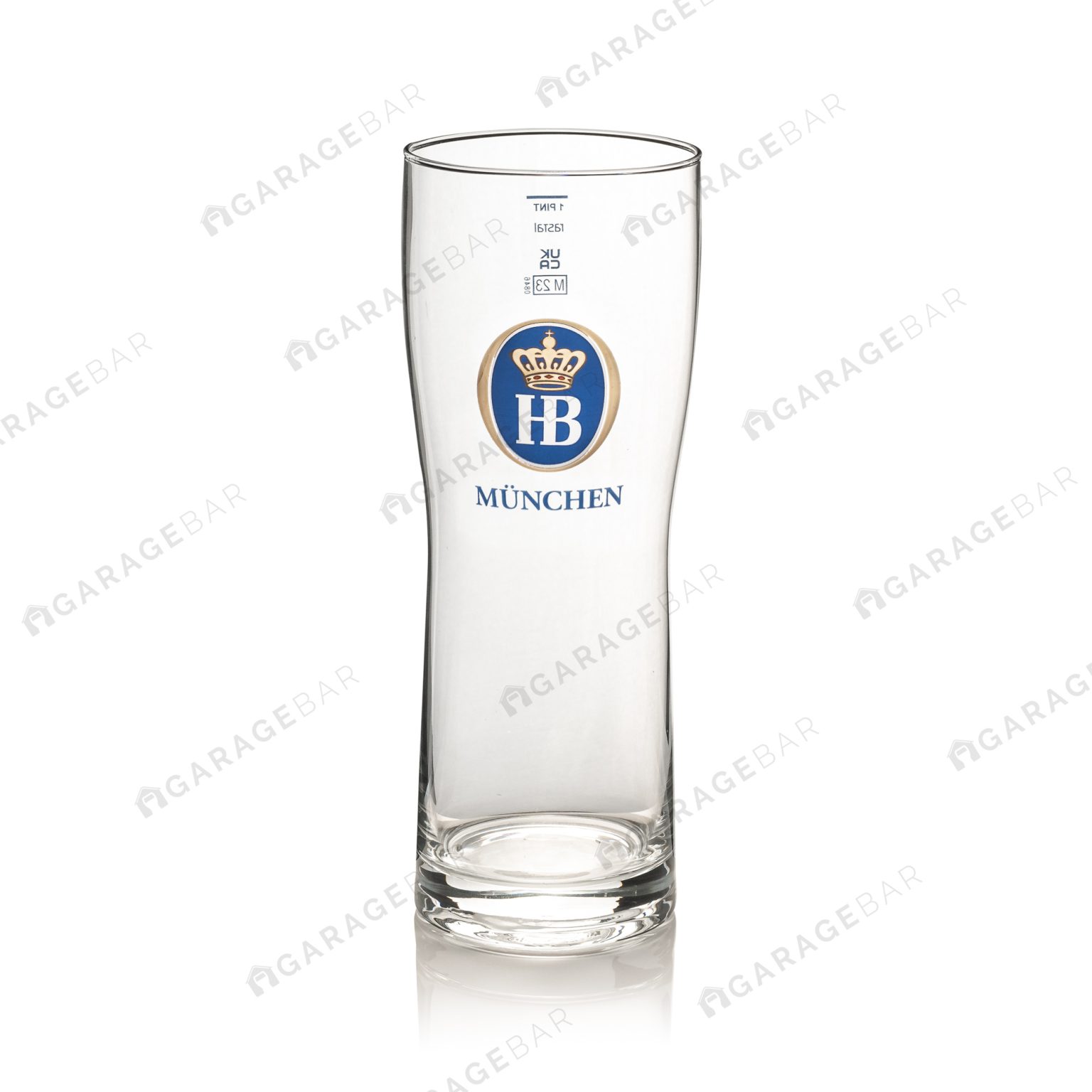 Hofbrau Beer Glass - Pint/20oz - GarageBar
