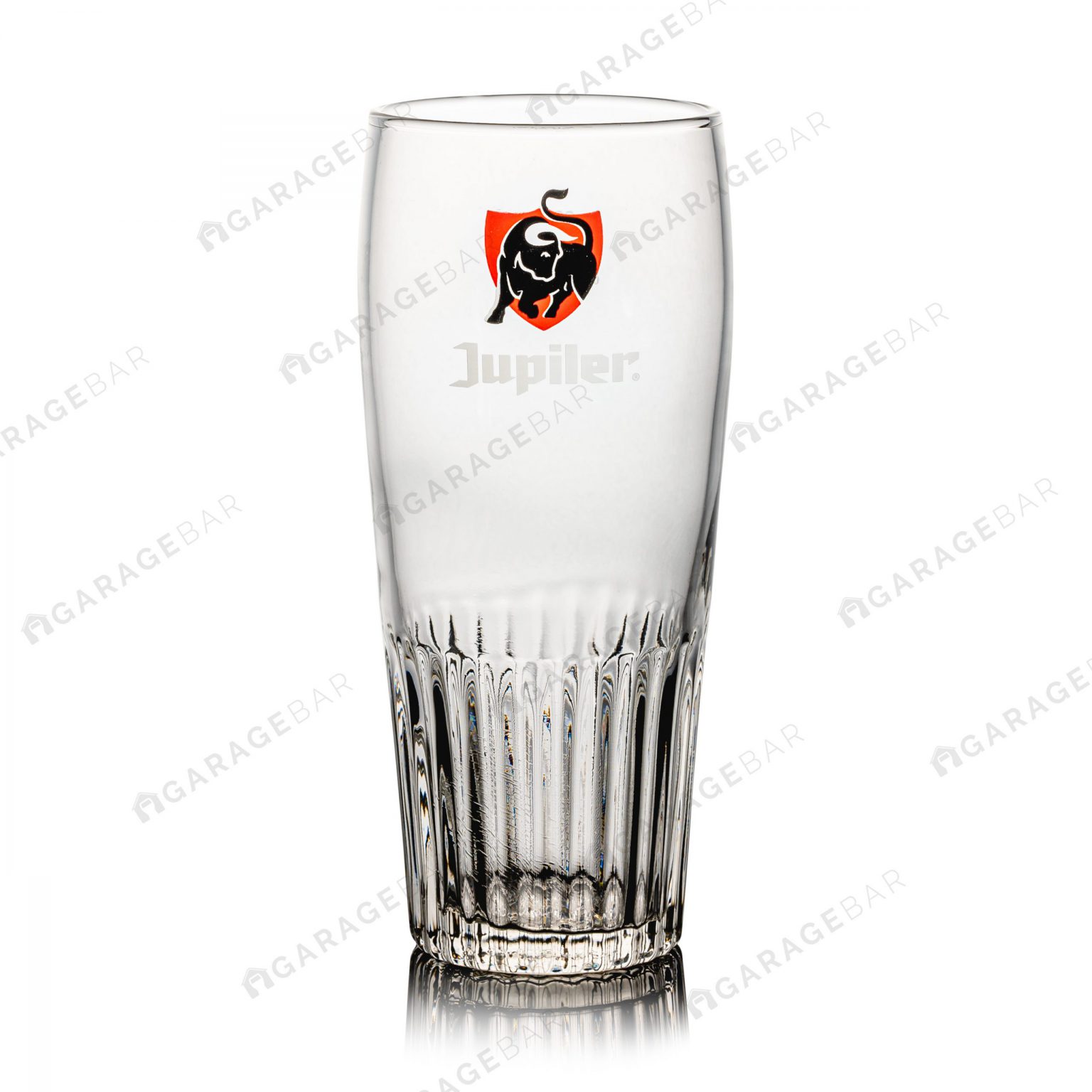 Jupiler Beer Glass - Half Pint/33cl - GarageBar