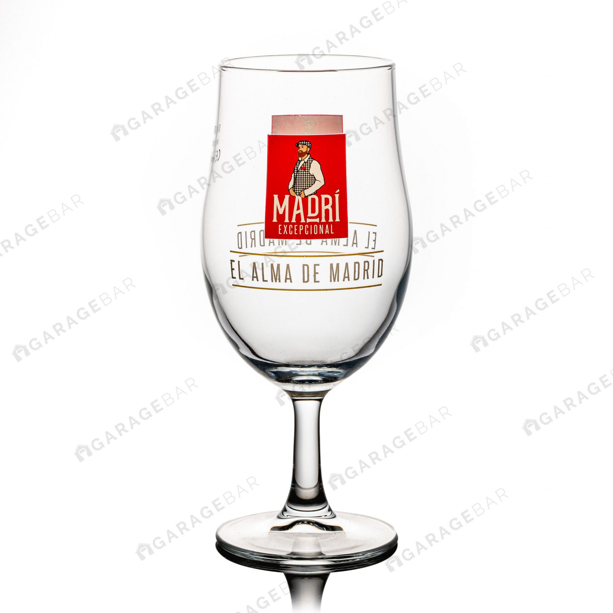 Madri Excepcional Chalice Beer Glass - Pint/20oz - GarageBar