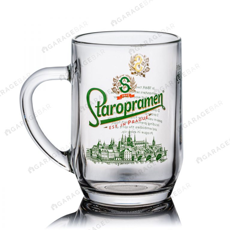 Budweiser Budvar Tankard Beer Glass - Pint/20oz - GarageBar